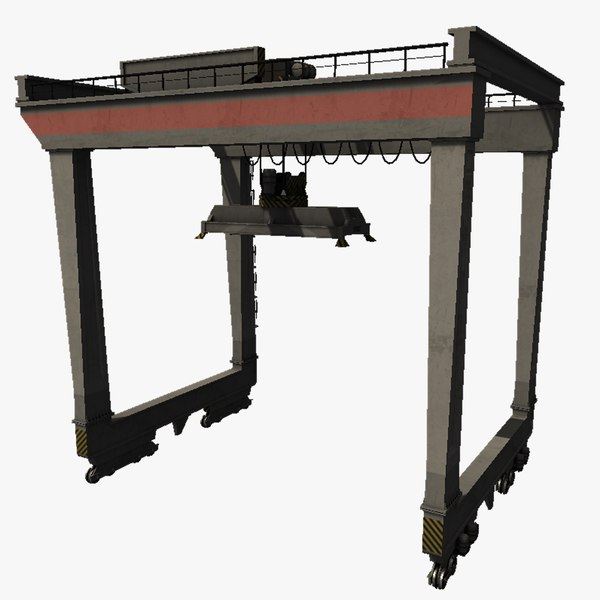 Container crane 3D model - TurboSquid 1626721