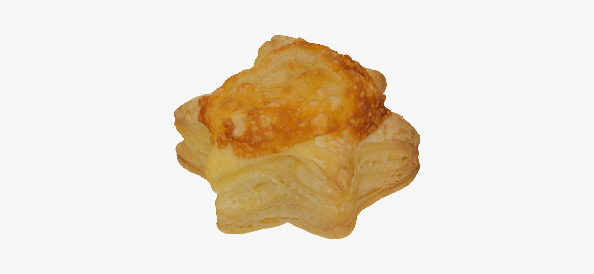 3D Model Cheese Puff Pastry Star - TurboSquid 1673846