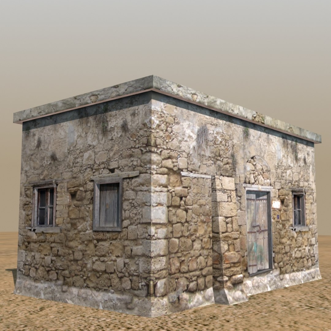 3d Arab Cottage