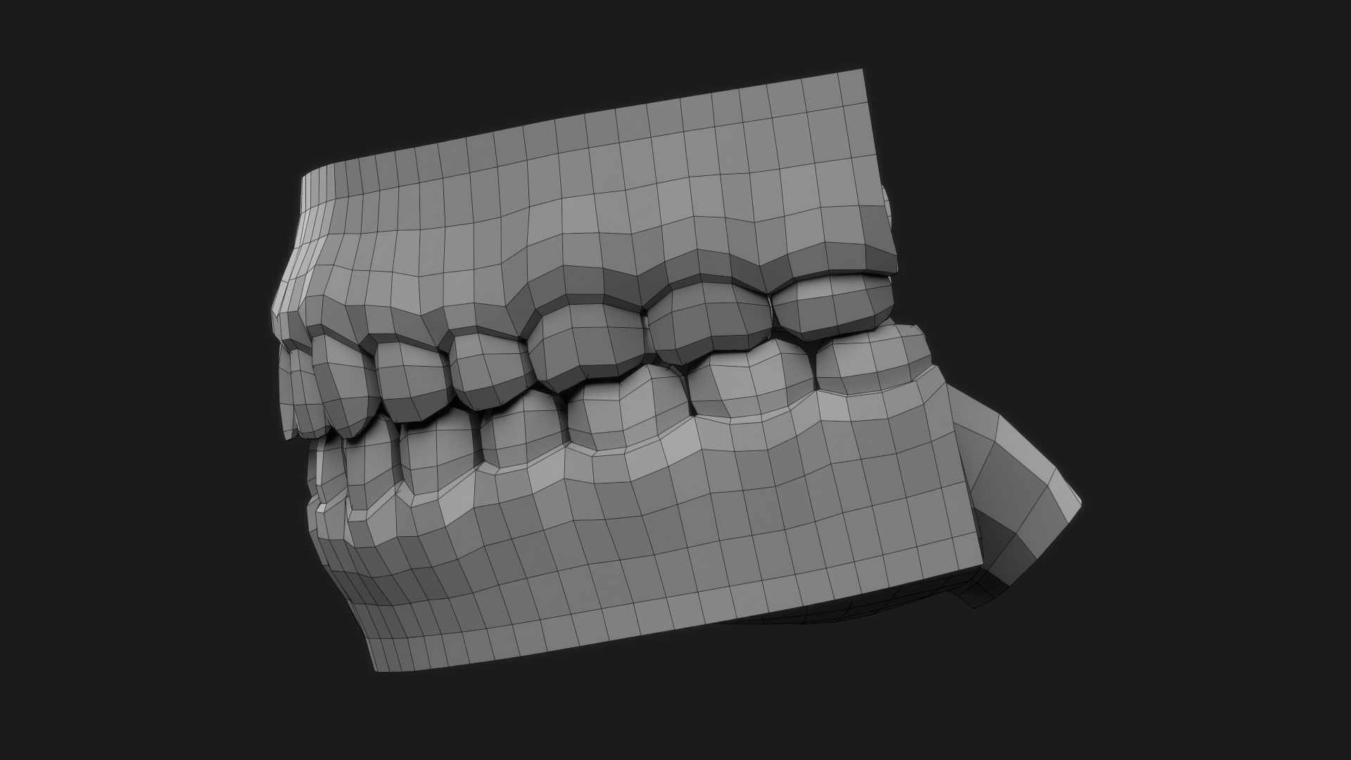Realistic Human Jaws And Tongue 3D Model - TurboSquid 2014042