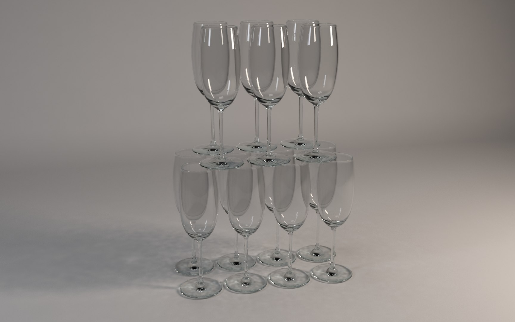 3d Max Glass Set
