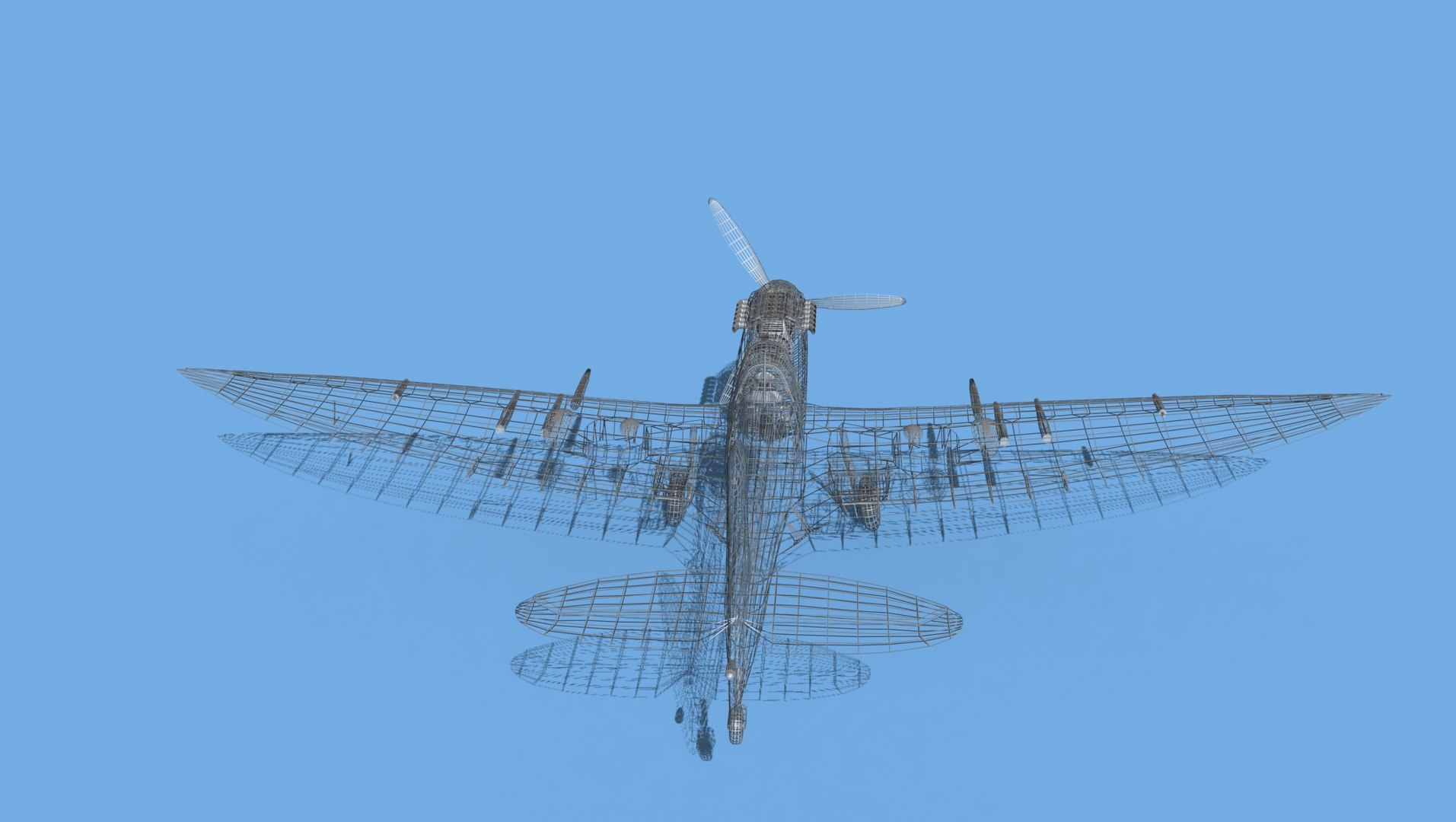 3D Supermarine Spitfire Mk VIIIb V01 Model - TurboSquid 1925171