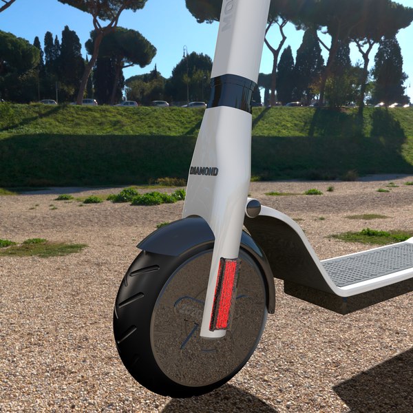 3D electric scooter 050 faceted model - TurboSquid 1469566