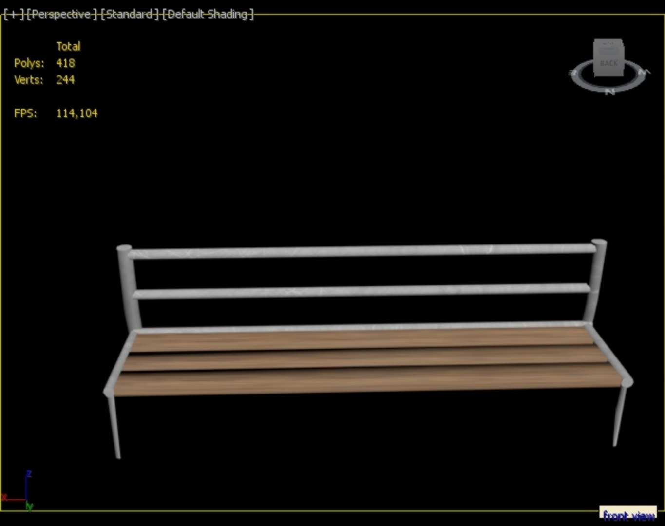Free 3D Bench - TurboSquid 1194589