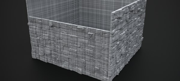 3D CASTLE STONE WALL COLLECTION 2022 RAW - TurboSquid 1994393