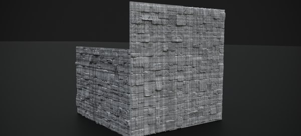 3D CASTLE STONE WALL COLLECTION 2022 RAW - TurboSquid 1994393