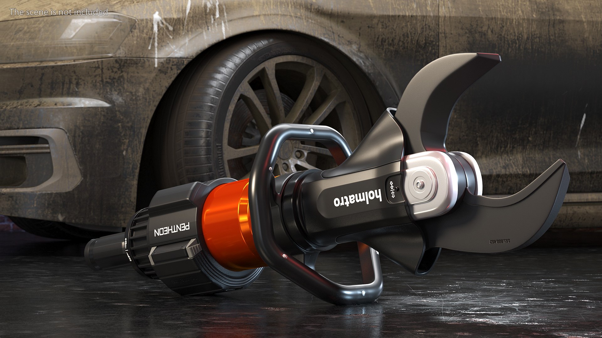 Holmatro Pentheon PCU40 Cordless Inclined Cutter New model - TurboSquid ...