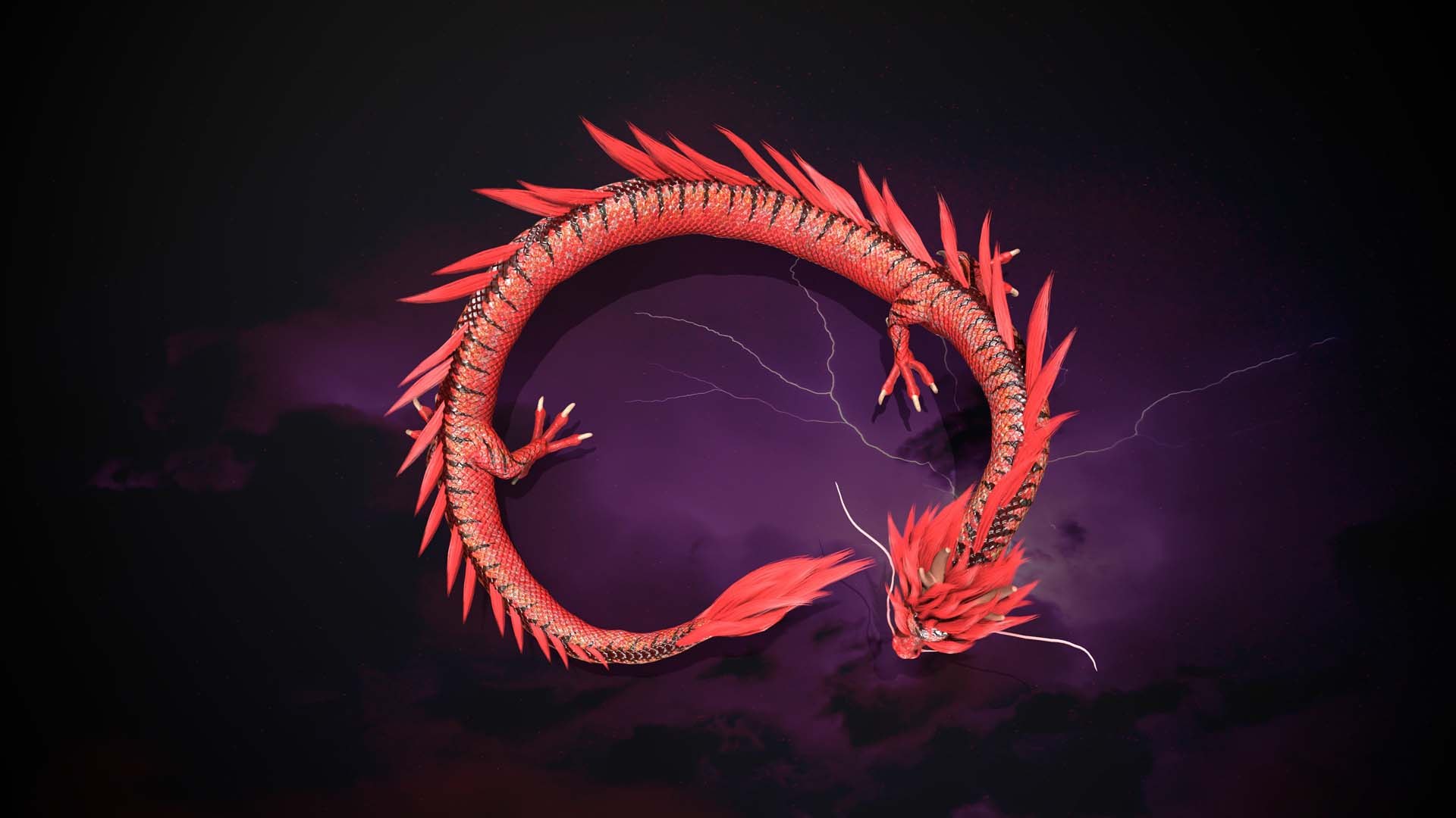 Chinese Dragon Loong 3D Model - TurboSquid 2219076