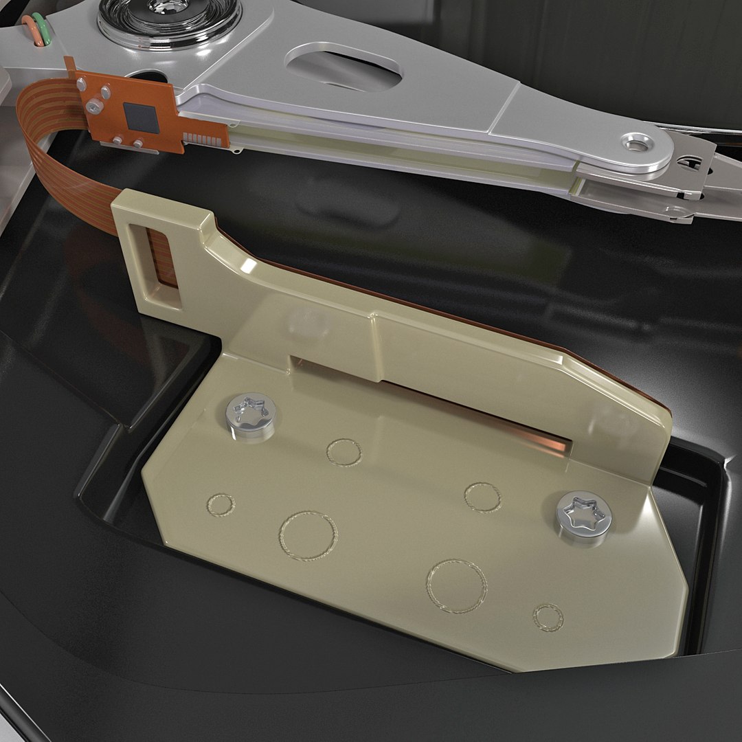 Internal Hard Drive 3d Obj