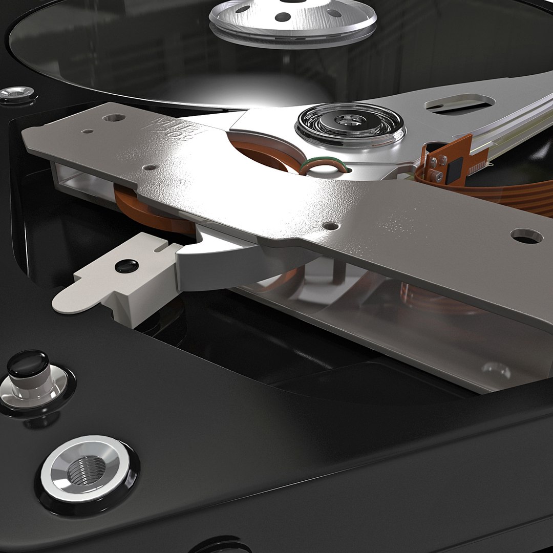 Internal Hard Drive 3d Obj