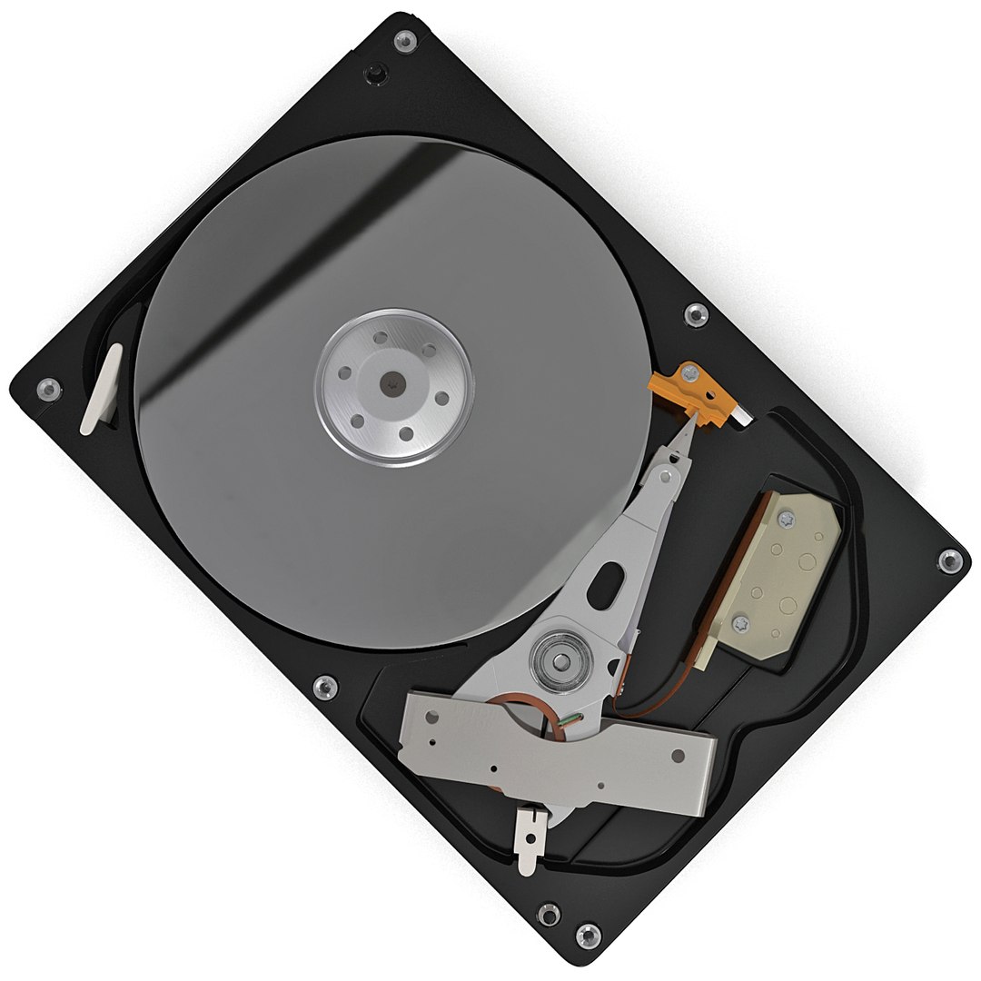 Internal Hard Drive 3d Obj