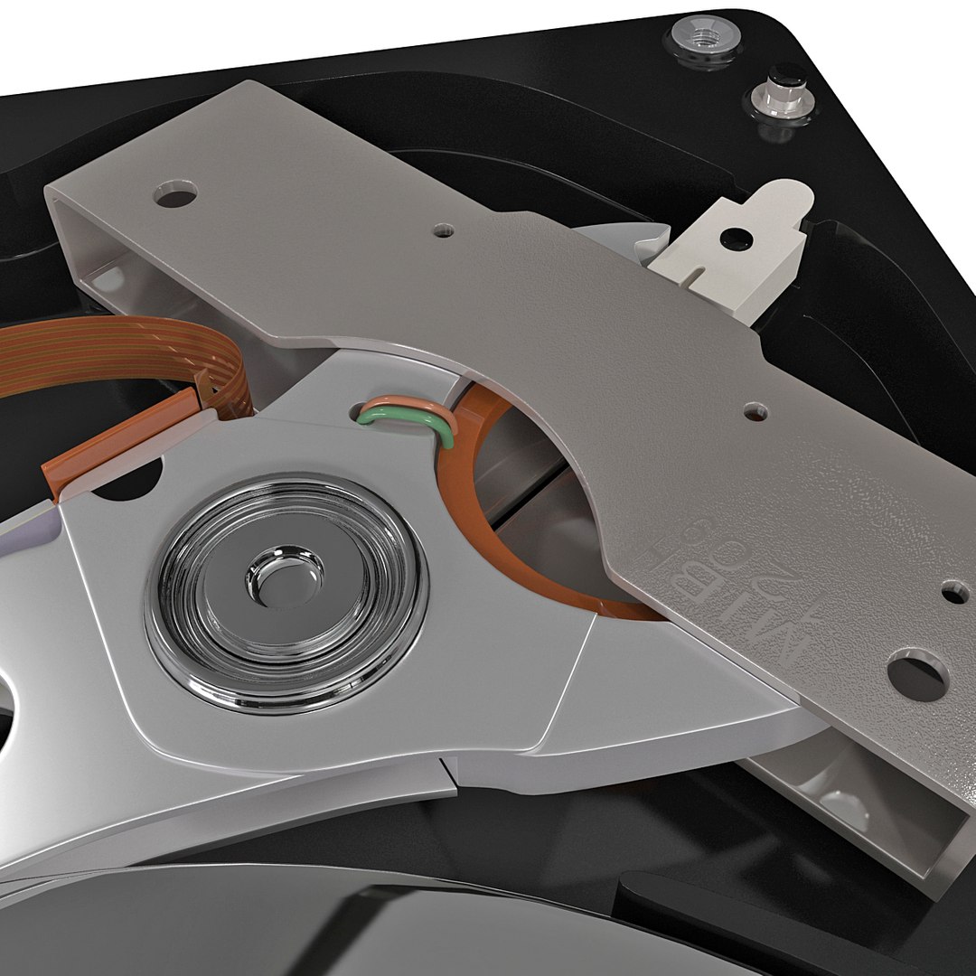 Internal Hard Drive 3d Obj