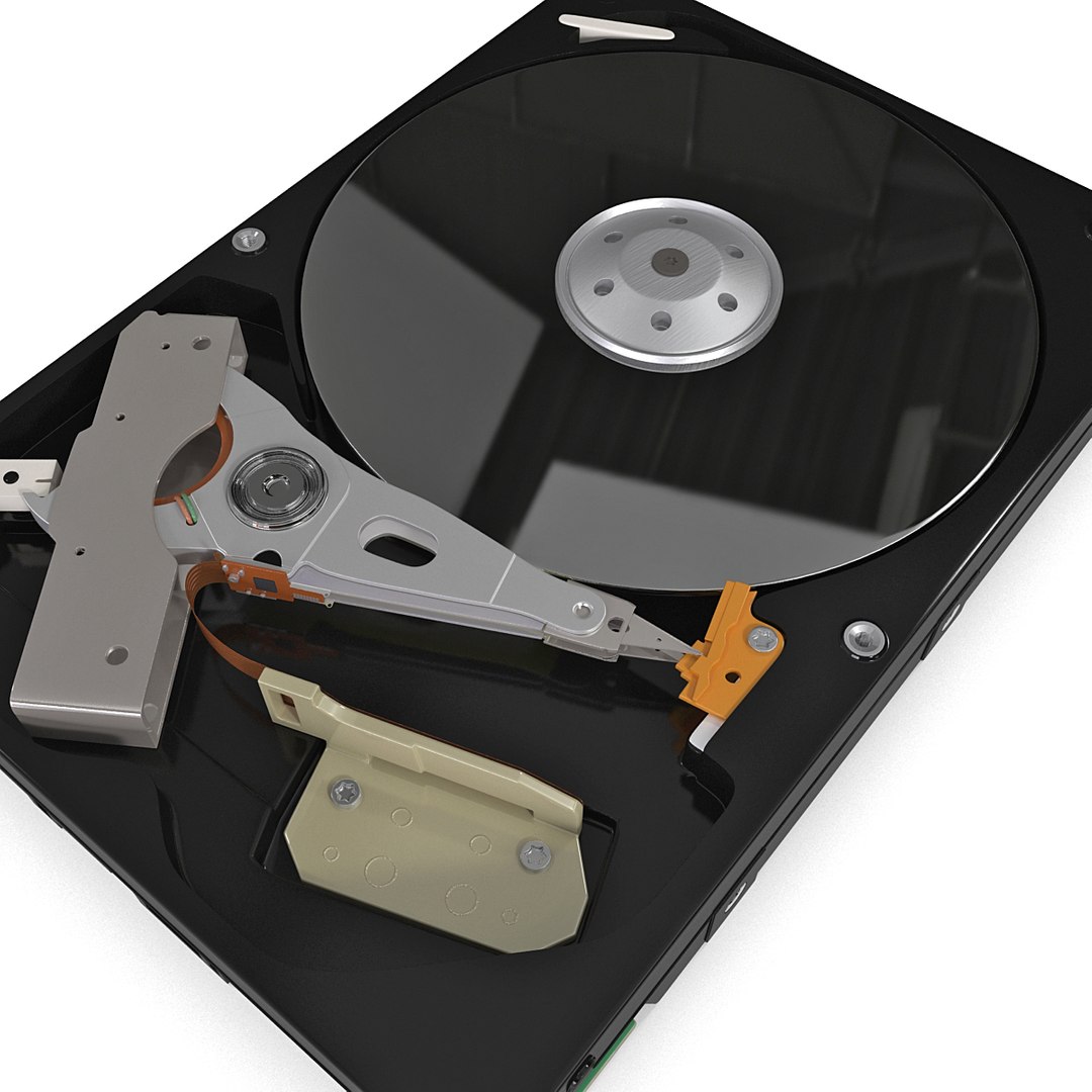 Internal Hard Drive 3d Obj