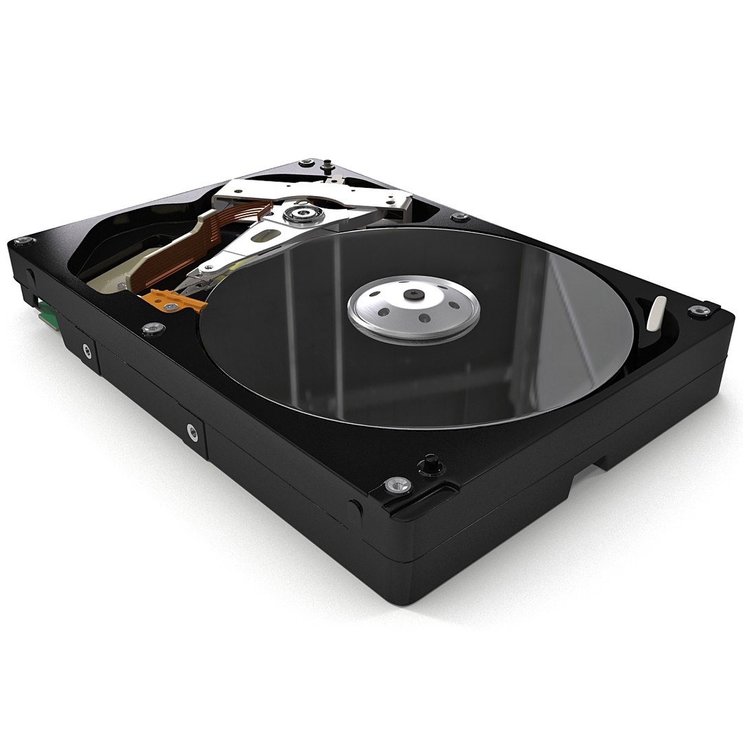 Internal Hard Drive 3d Obj