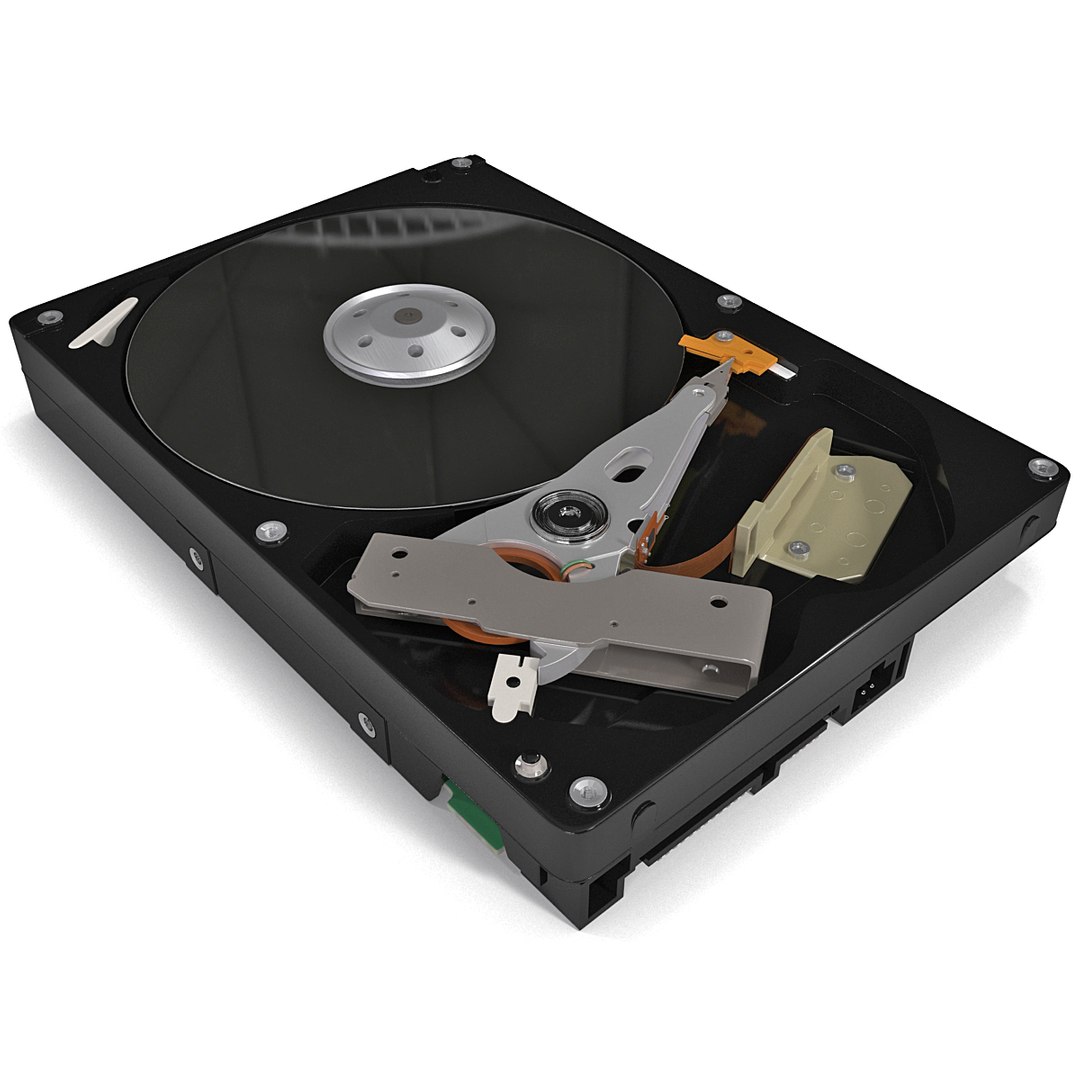 Internal Hard Drive 3d Obj
