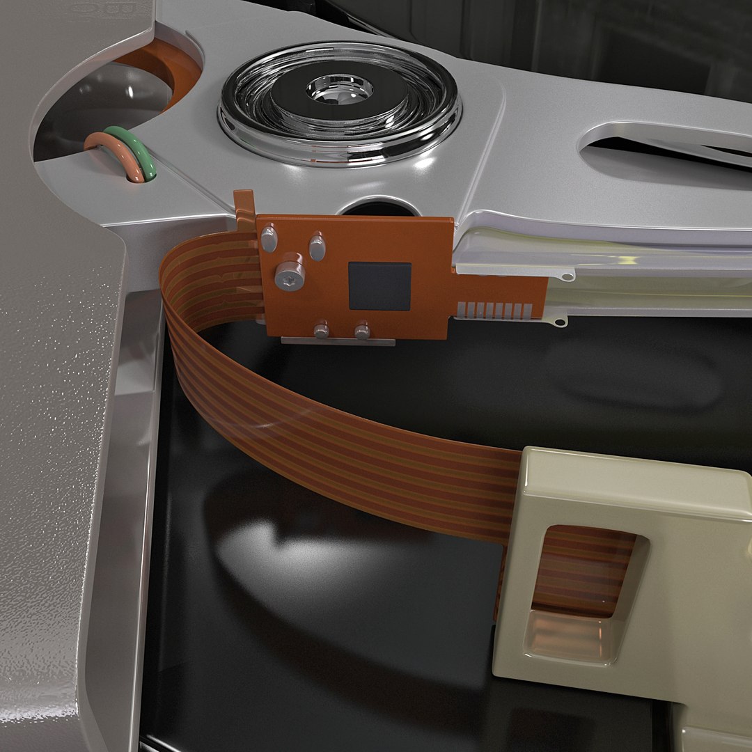 Internal Hard Drive 3d Obj