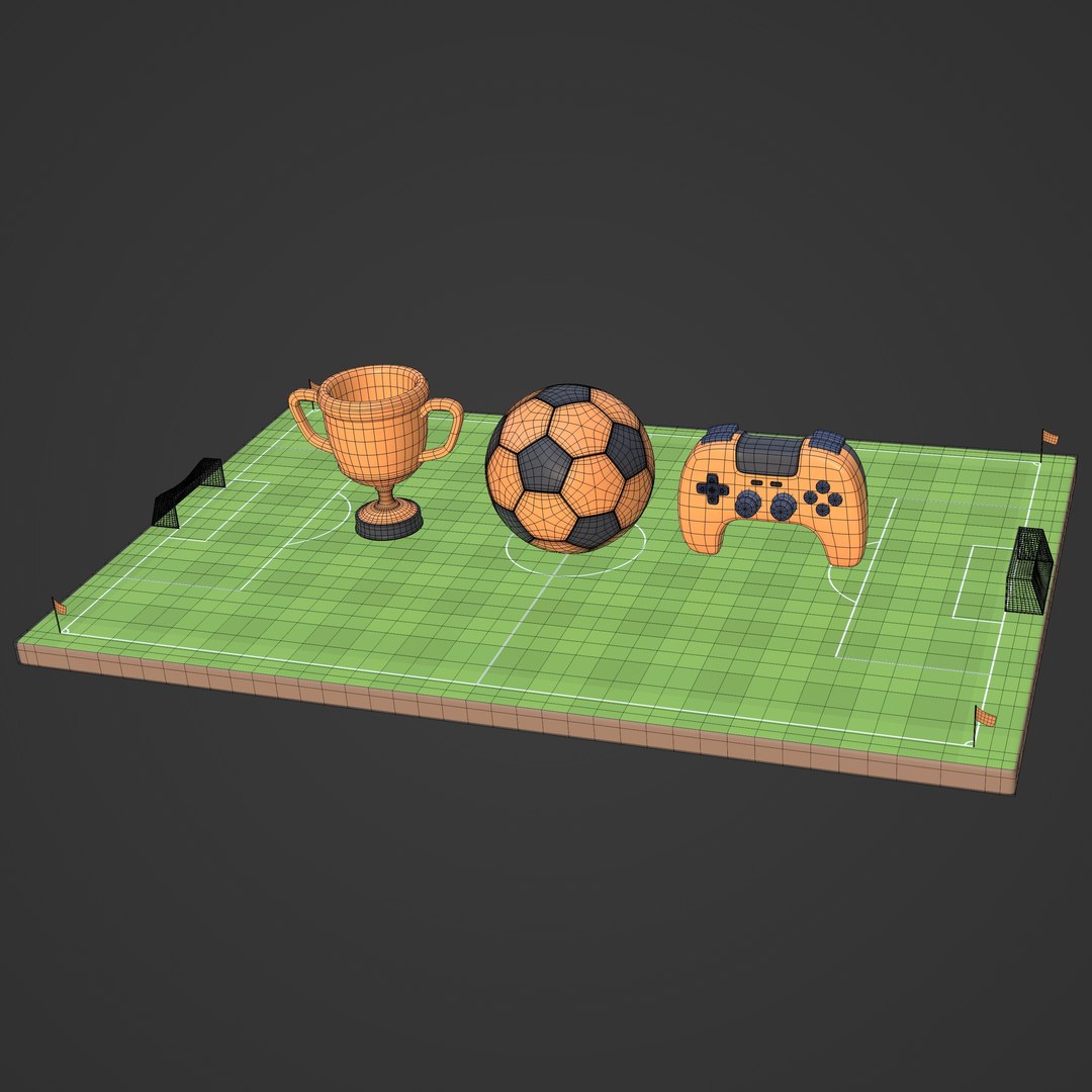 3D Soccer -- Football - TurboSquid 2186083
