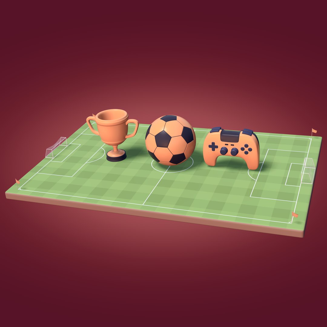3D Soccer -- Football - TurboSquid 2186083