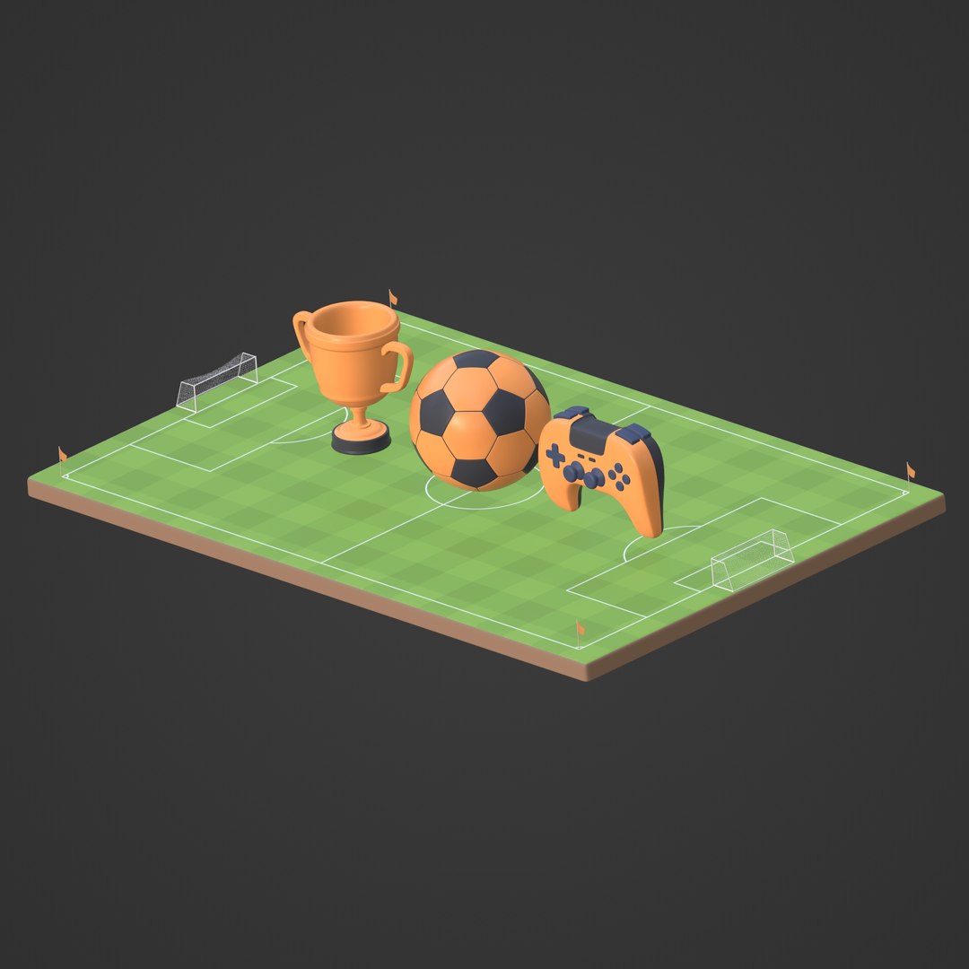 3D Soccer -- Football - TurboSquid 2186083