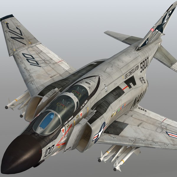 McDonnell Douglas F-4 Phantom OBJ Models for Download | TurboSquid