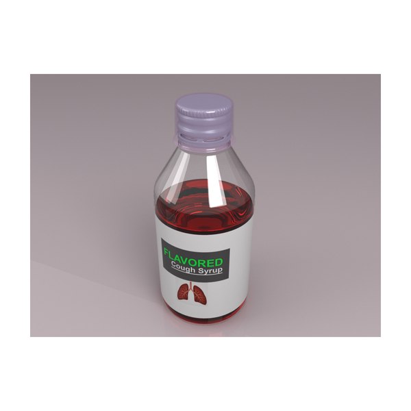 cough syrup bottle3D模型 - TurboSquid 1965064