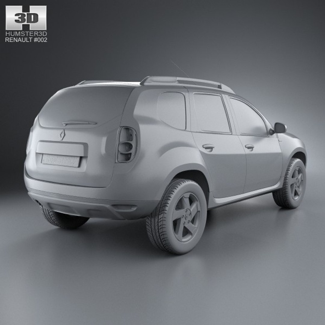 3d renault duster 2011