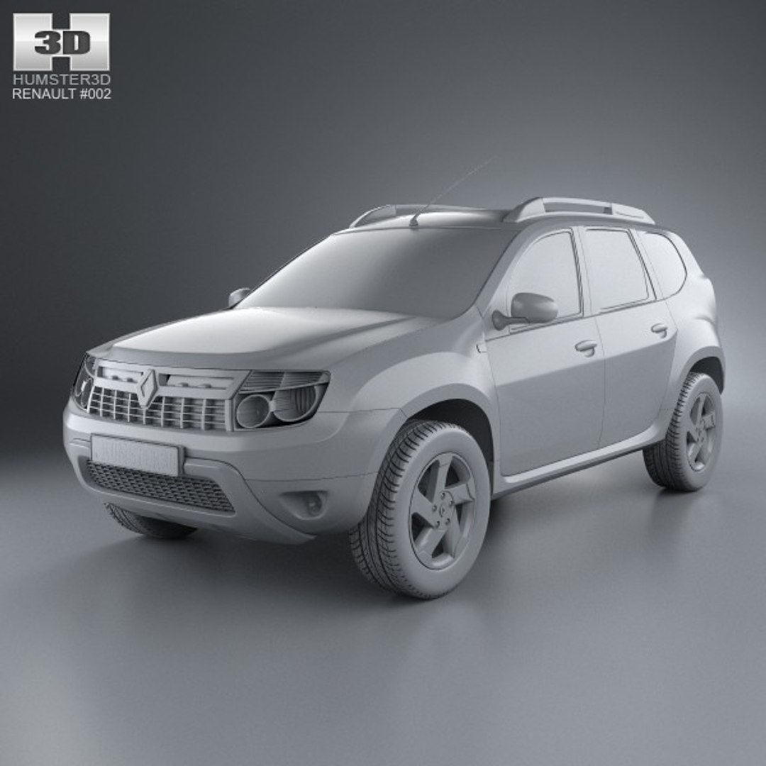 3d renault duster 2011
