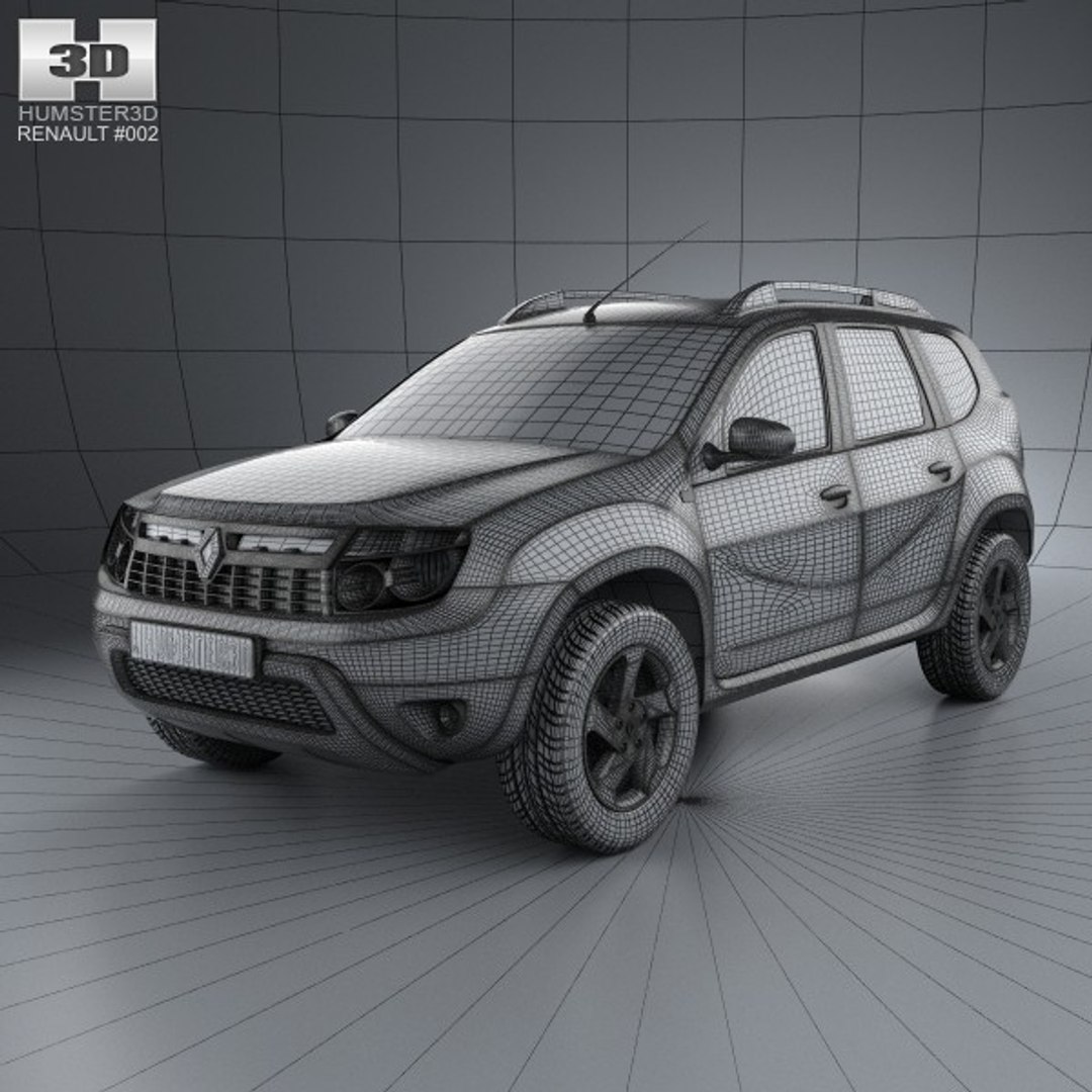 3d renault duster 2011