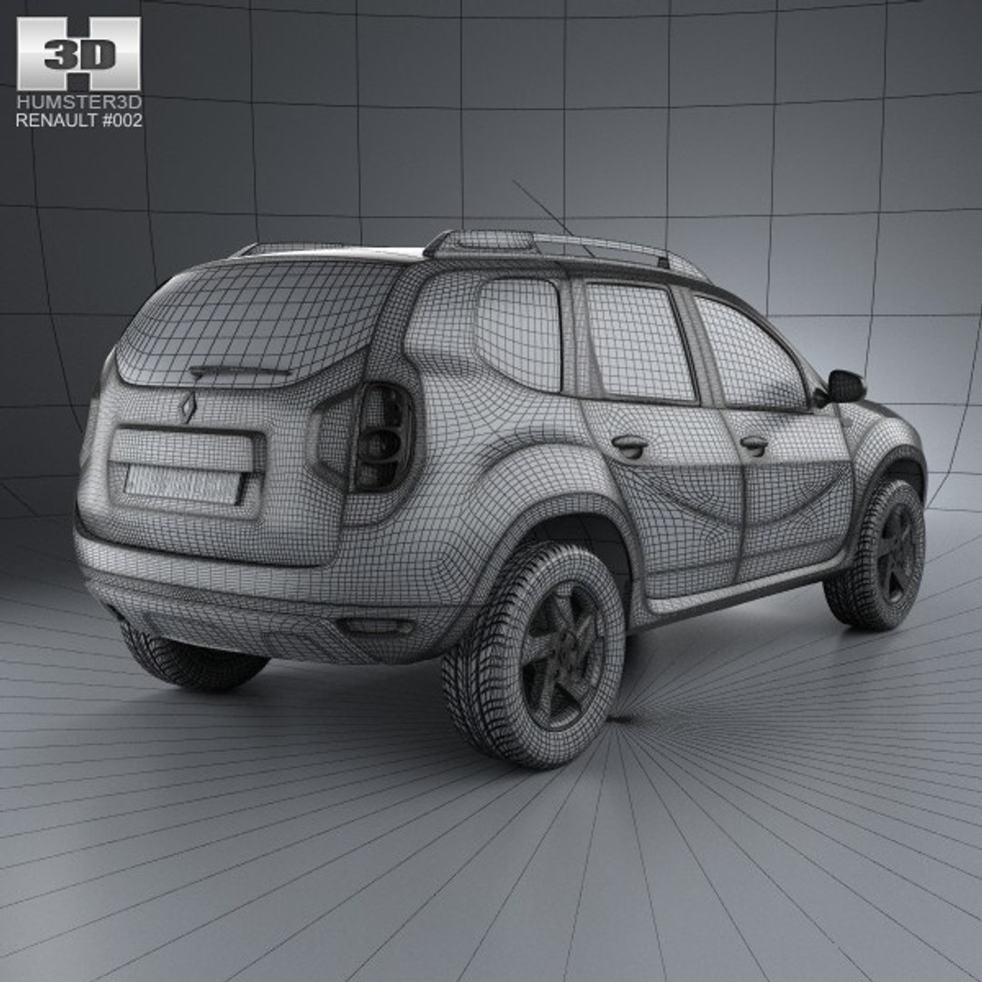 3d renault duster 2011