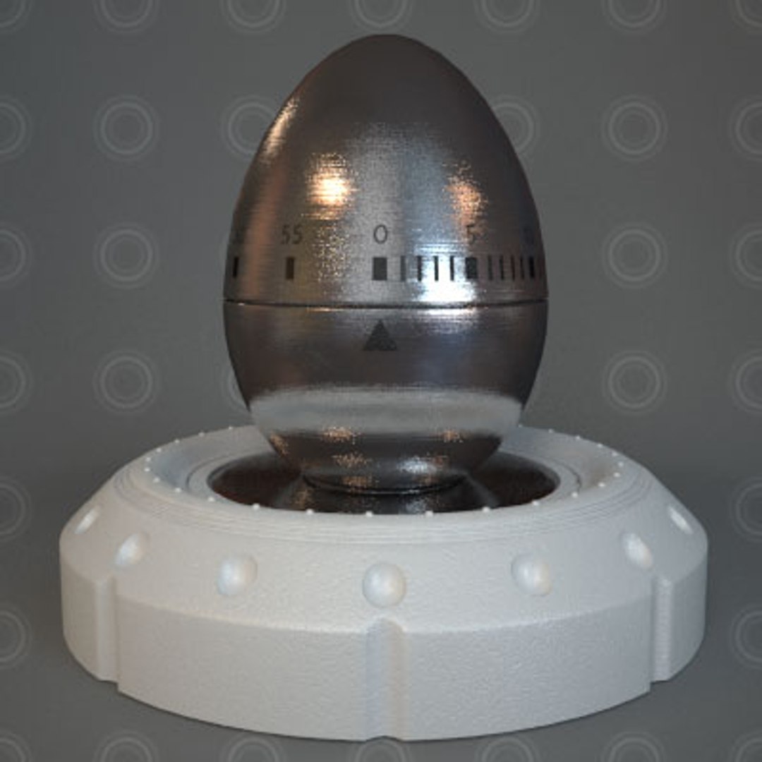 3d Kitchen Egg Timer
