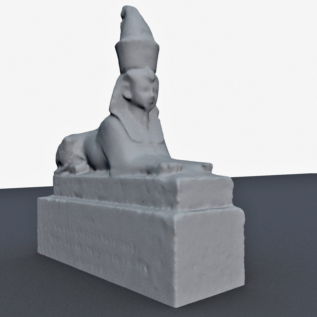 Sphinx Historical 3d Model