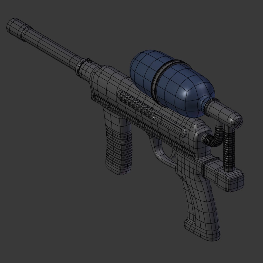 3D Paintball Gun - TurboSquid 1191188