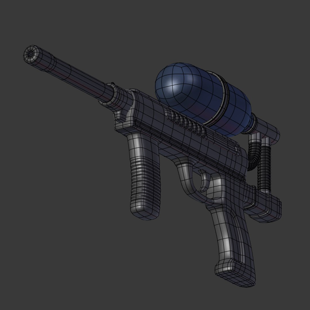 3D Paintball Gun - TurboSquid 1191188