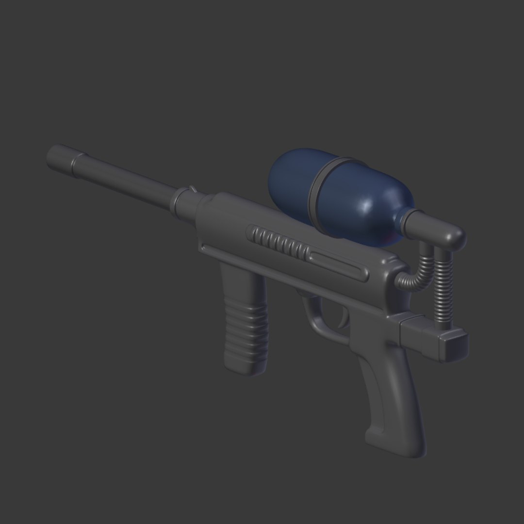 3D Paintball Gun - TurboSquid 1191188