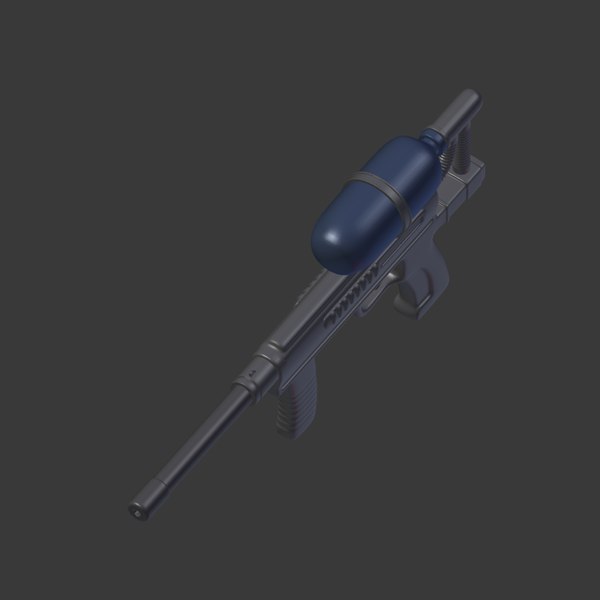 3D paintball gun - TurboSquid 1191188