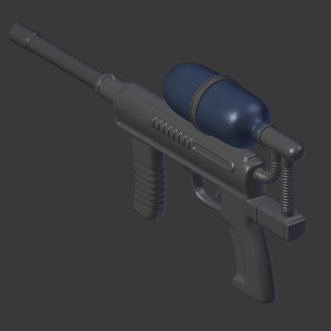 3D Paintball Gun - TurboSquid 1191188