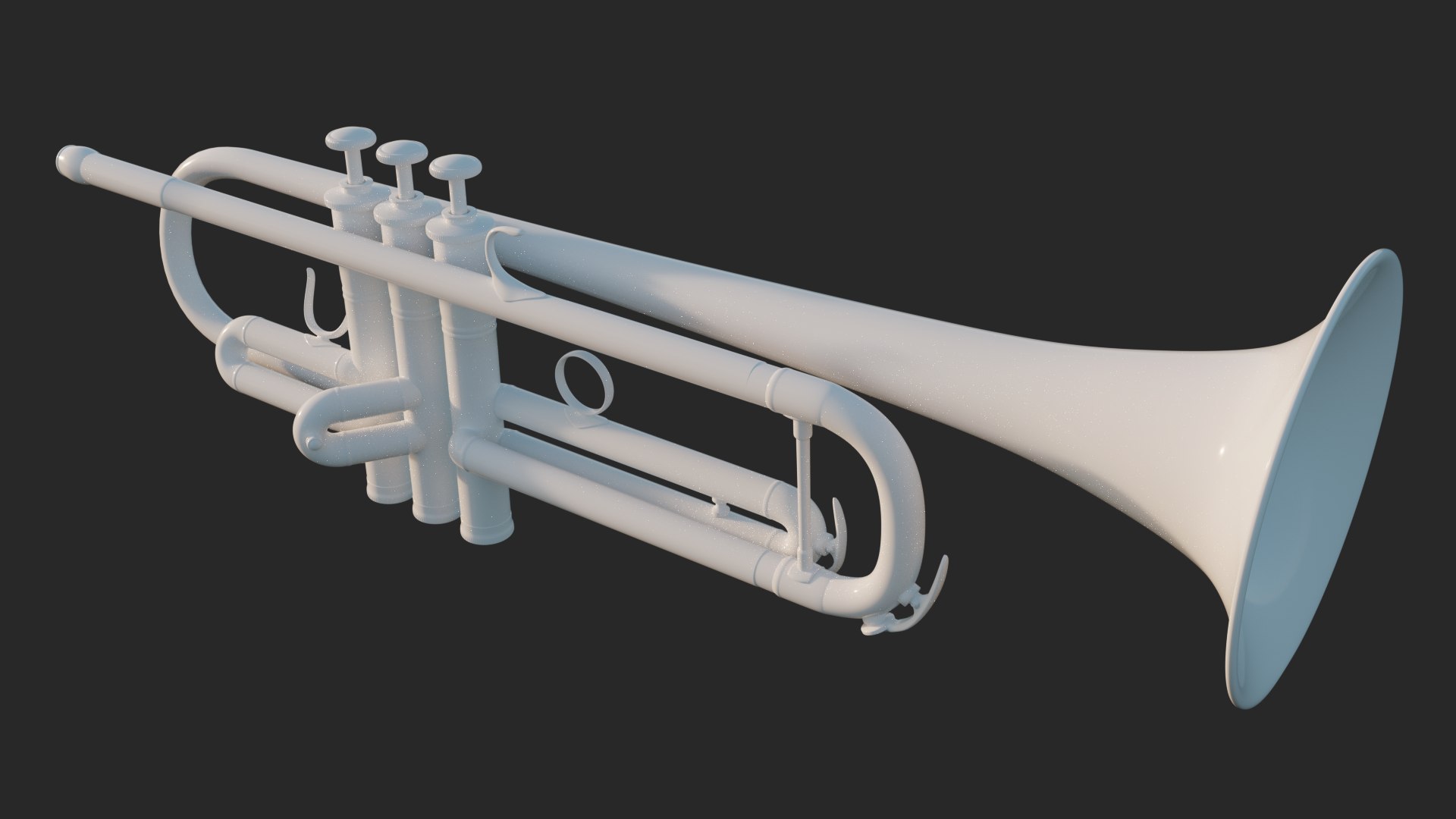 3D Trumpet Model - TurboSquid 1195236