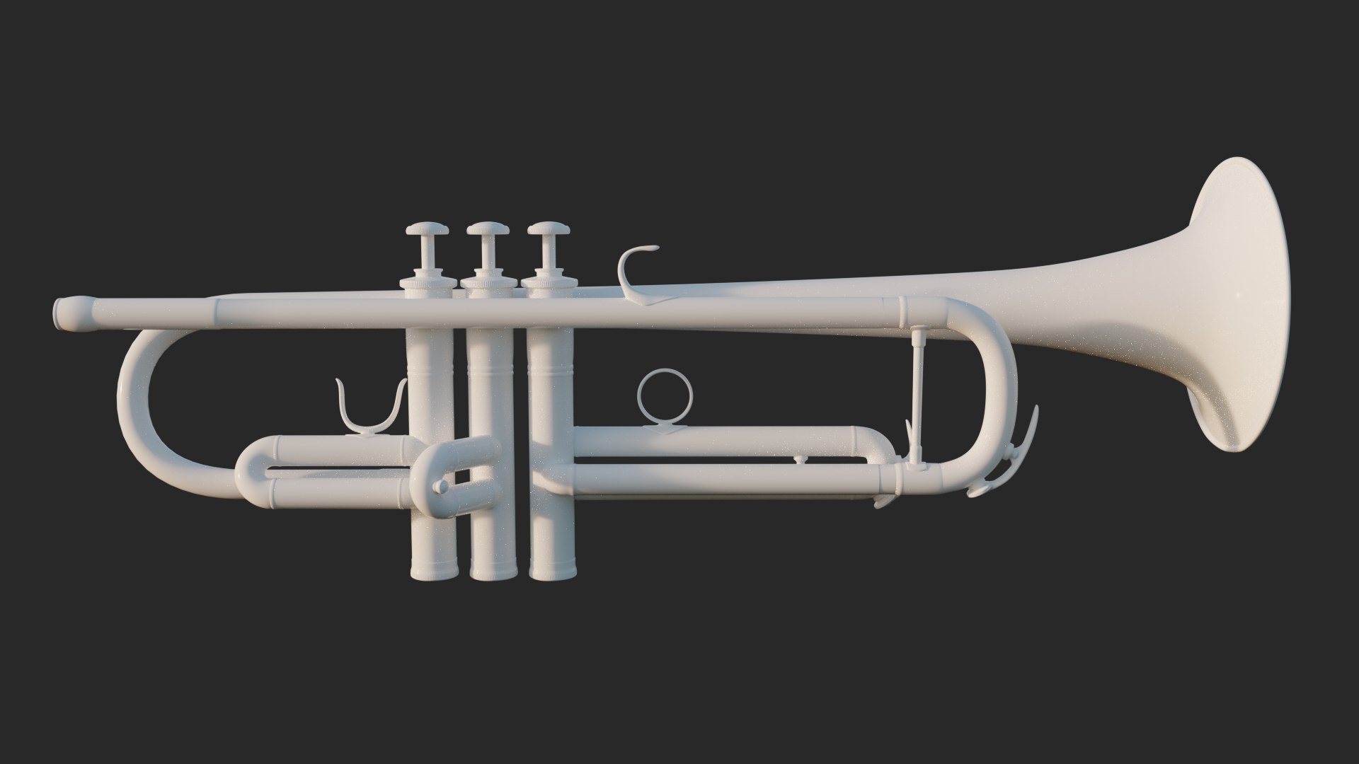 3D Trumpet Model - TurboSquid 1195236