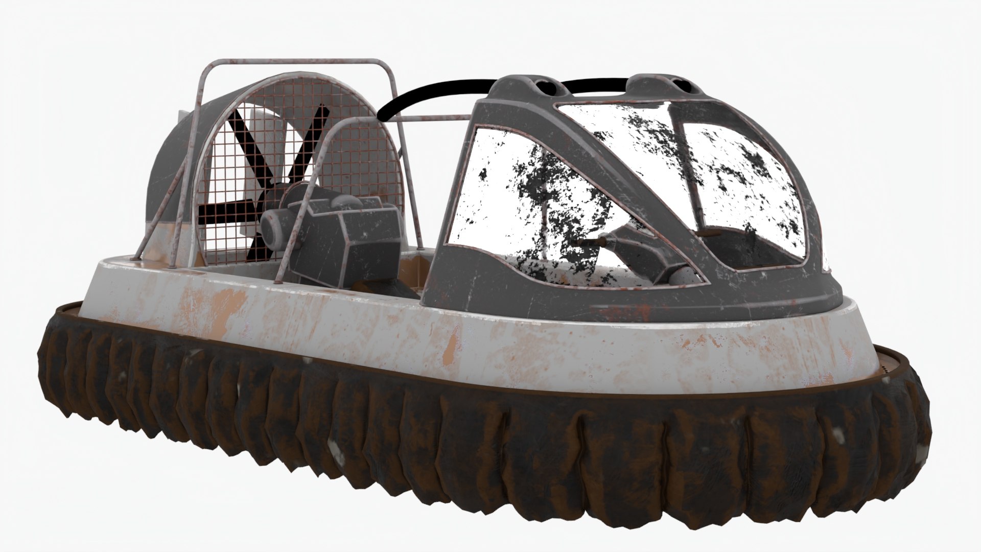 Common Old Dirty 4K Textures Hovercraft 3D - TurboSquid 2015901