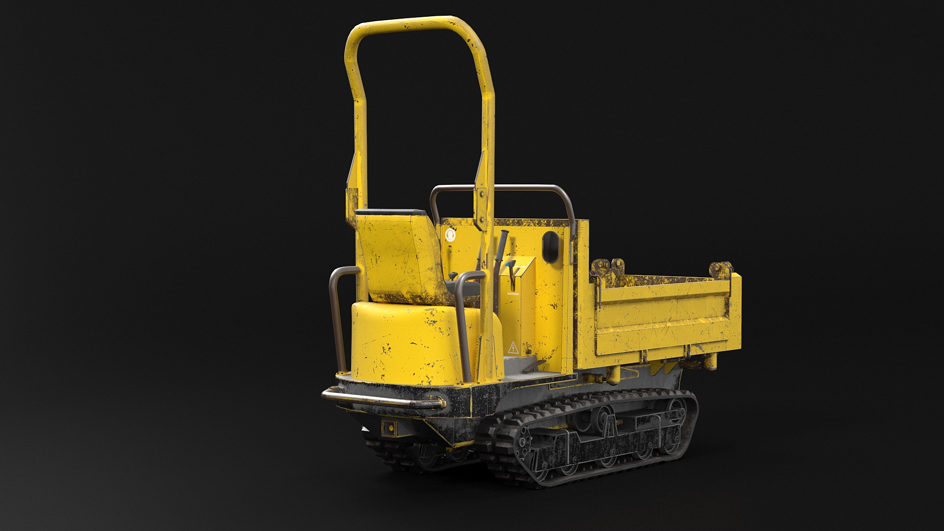 Compact Construction Machines Collection Used 3D Model - TurboSquid 2147791