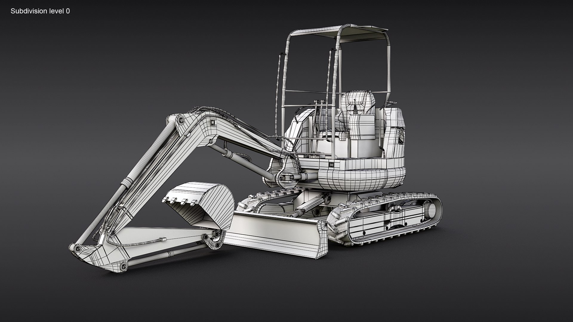 Compact Construction Machines Collection Used 3D Model - TurboSquid 2147791