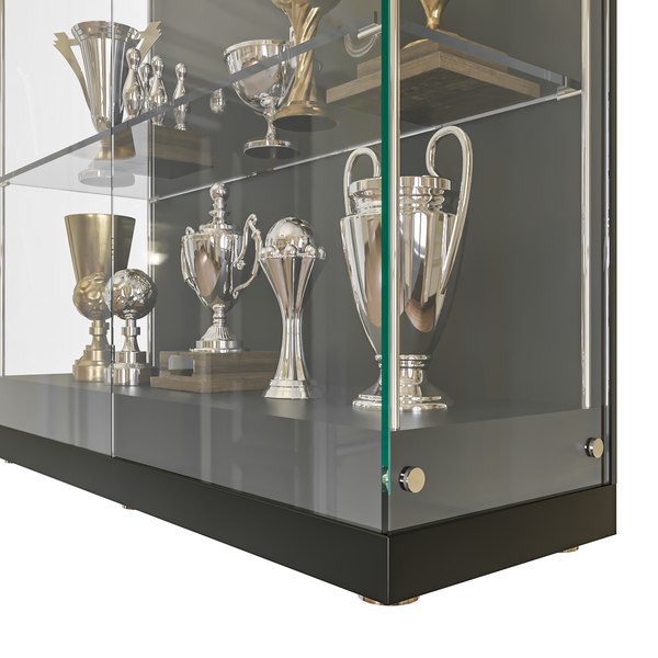 3D realistic trophy showcase model - TurboSquid 1635281