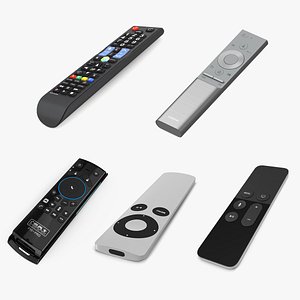 3d tv remote control model