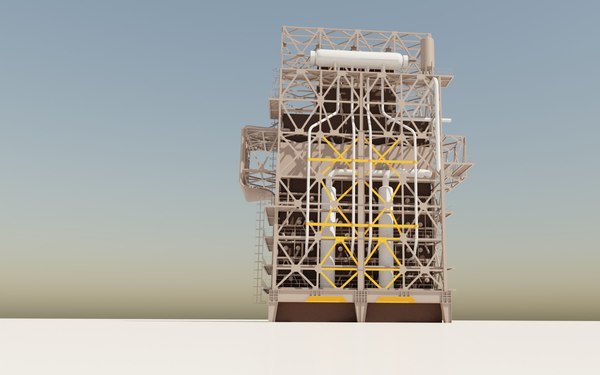 Petroleum Refinery 3D Models for Download | TurboSquid