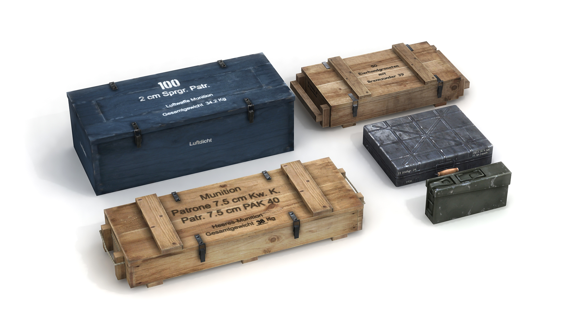 german crates 3d max