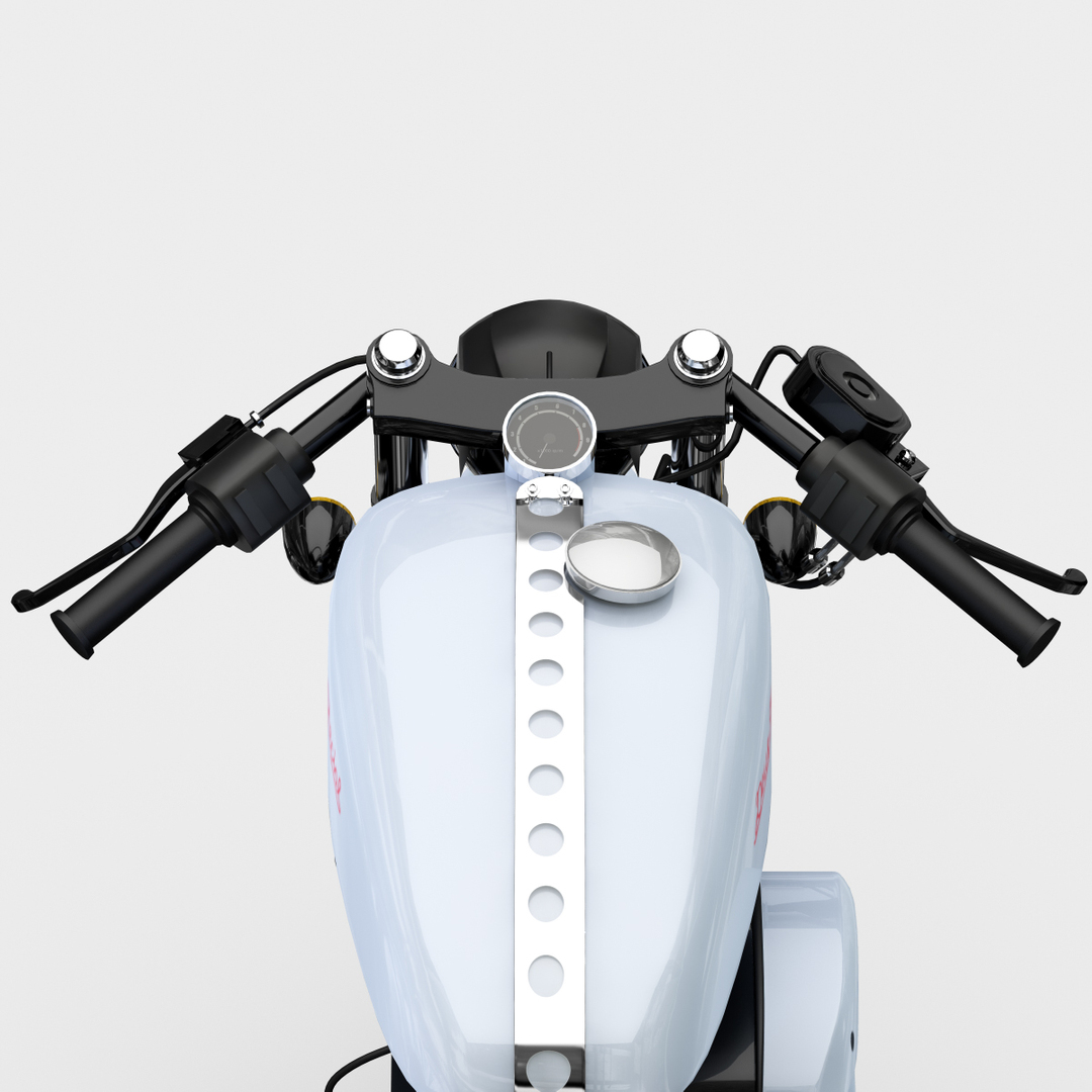 3d custom chopper motorcycle