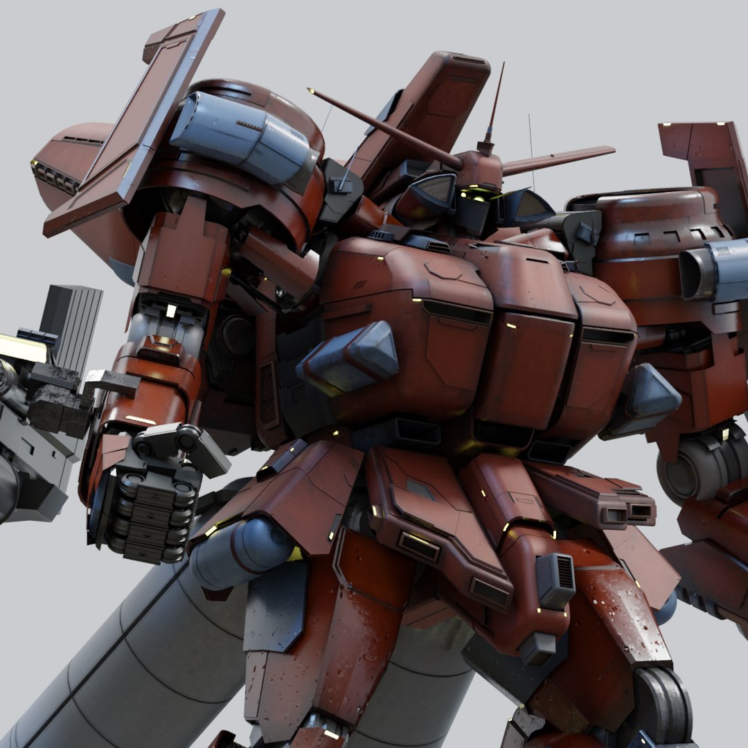 Heavy Assault Mech Model - TurboSquid 1659422