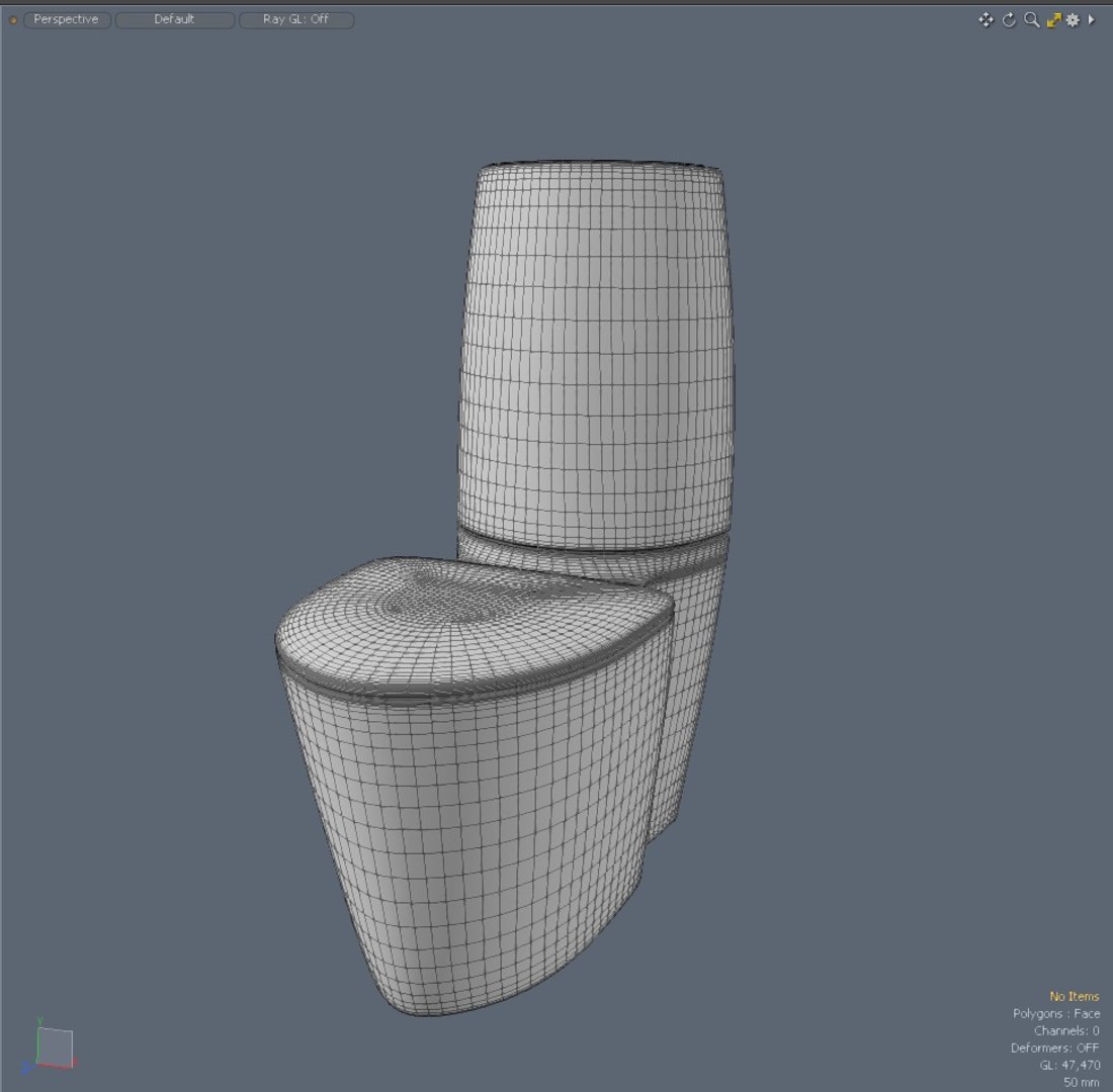 3d Toilet Wc Model