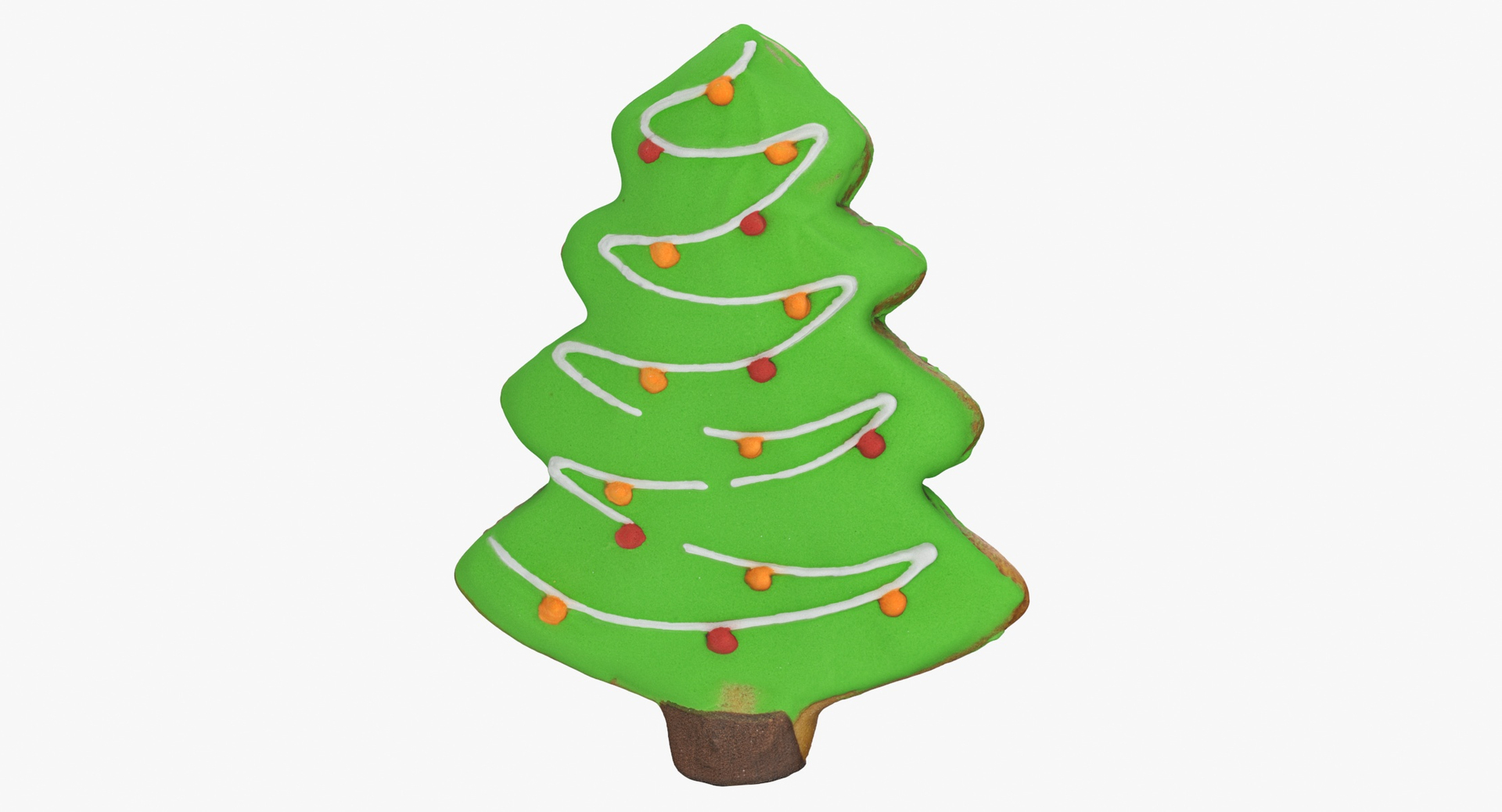 Christmas Tree Gingerbread Cookie 01 3D model - TurboSquid 1972829