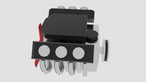 free simplengine simple engine 3d model